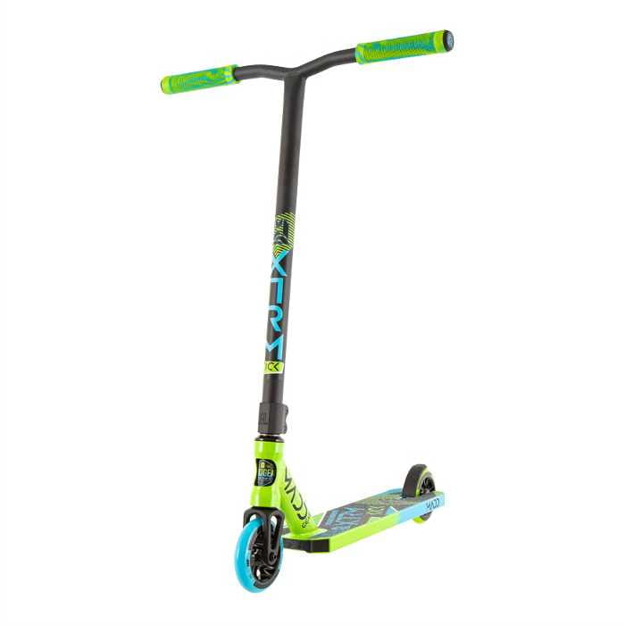 Madd Gear Kick Extreme MGP Stunt Scooter Green Blue